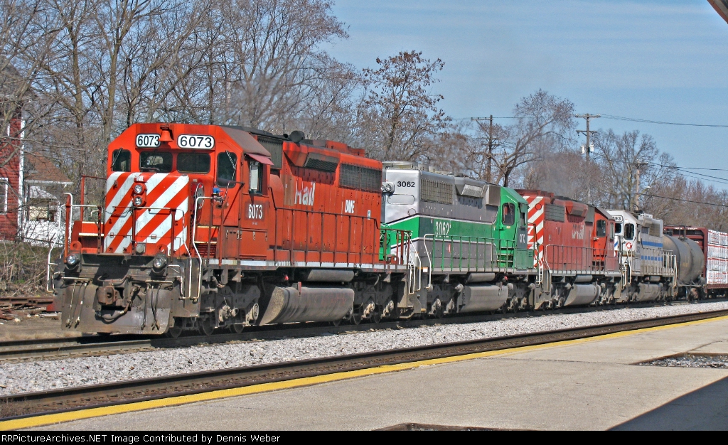 DM&E 6073, CP's Tomah Sub.